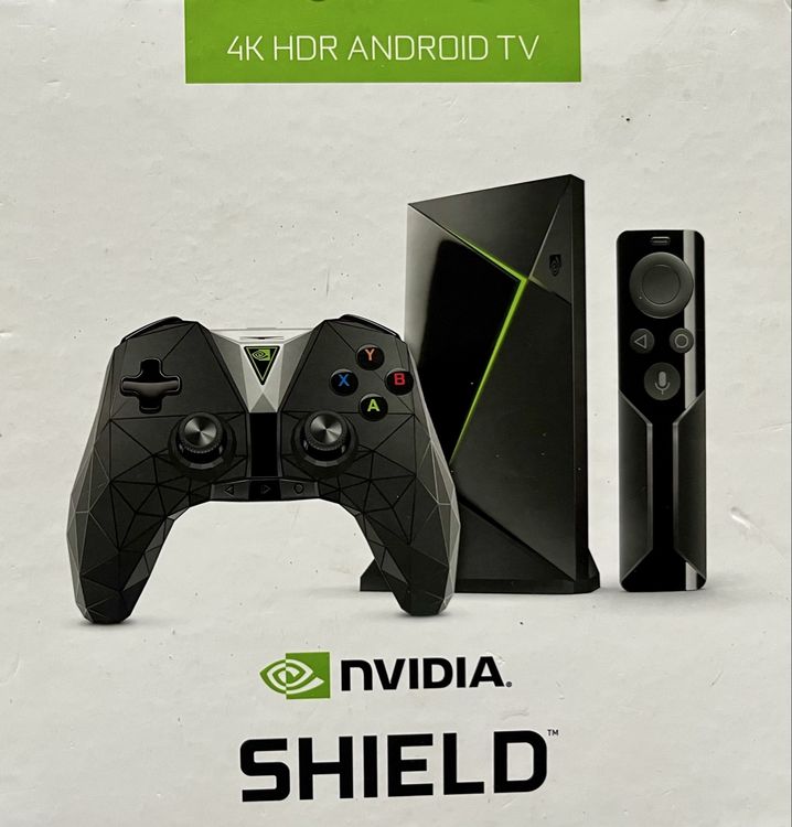 NVIDIA Shield TV PRO (2017) 4K HDR + Game Controller + Remot (Gebraucht ...