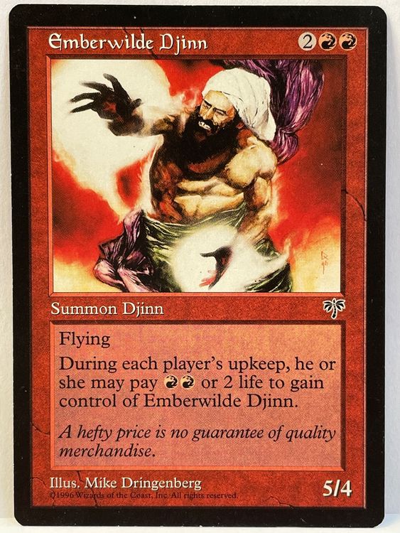 Magic The Gathering - Emberwilde Djinn | Kaufen auf Ricardo