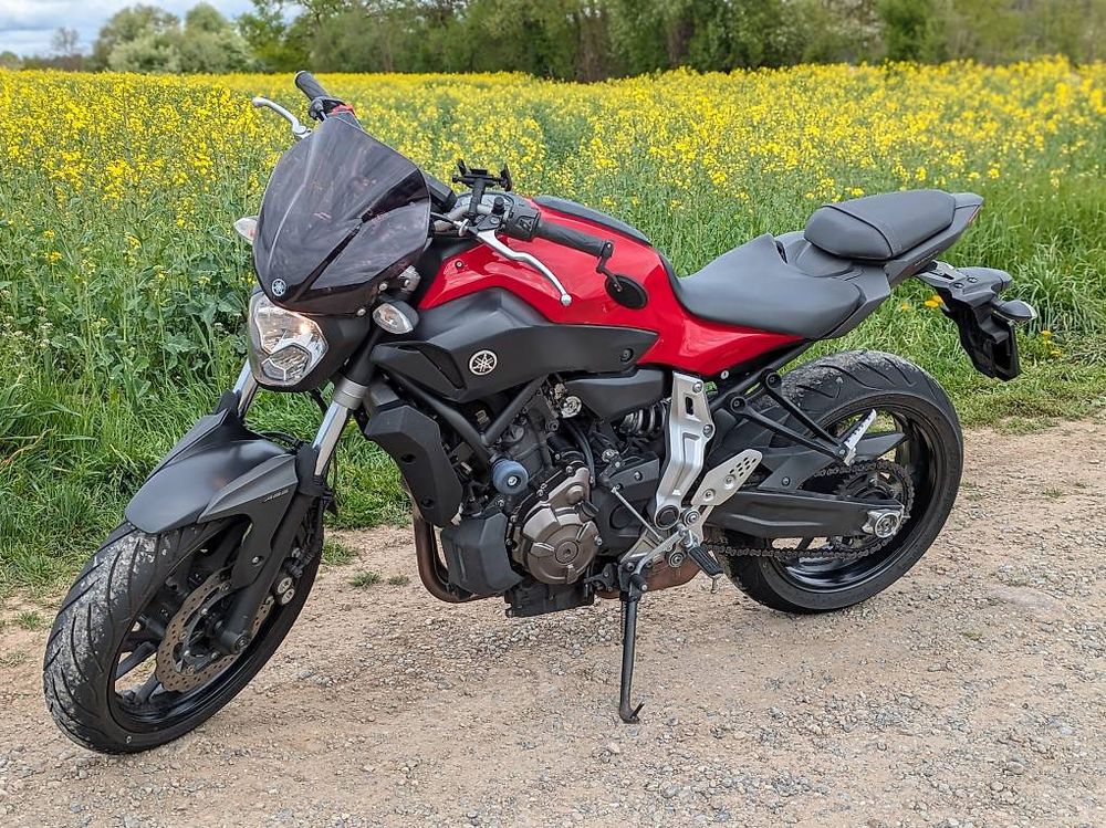 Yamaha MT-07 in Rot (Gebraucht) in Uster für CHF 4850 – nur Abholung ...