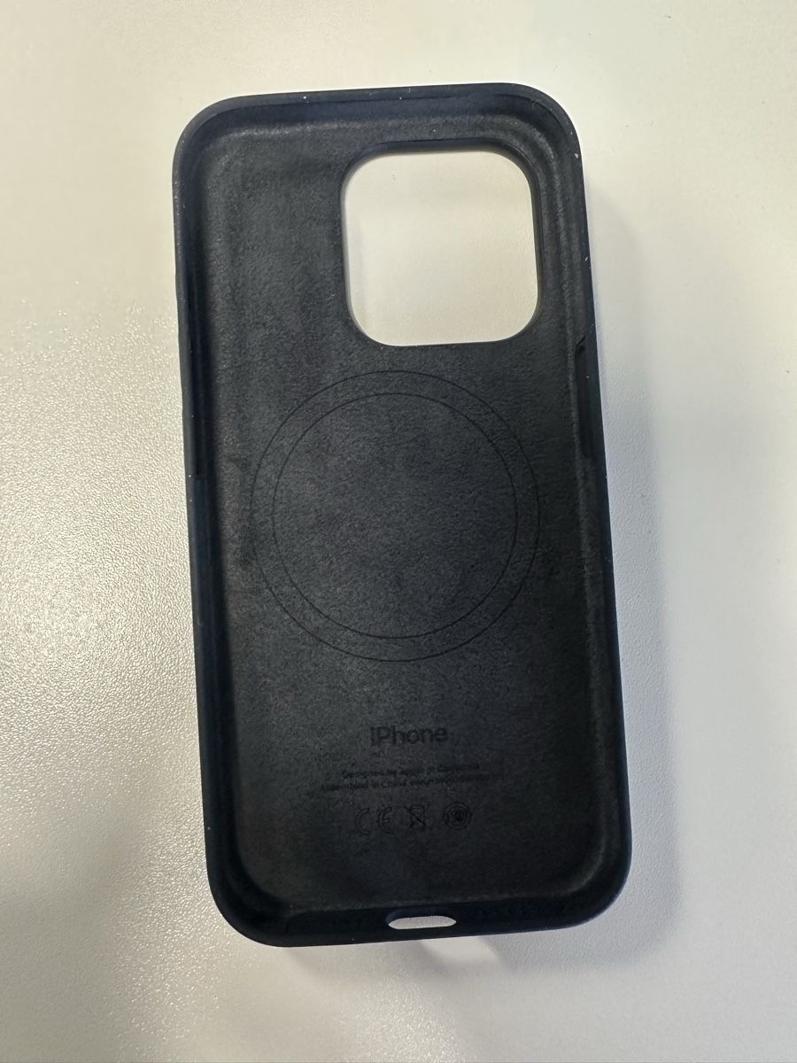 Original Apple iPhone 15 Pro Silikon Case - Schwarz! (54) (Neu und ...