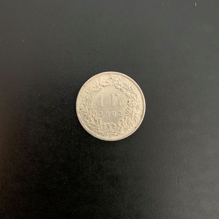 1965 Münze 1 Franken Silber (Gebraucht) in Eggersriet für CHF 2.6 – mit Lieferung auf Ricardo kaufen