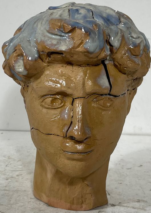 Doris Vieli Keramik Kopf Skulptur | Kaufen auf Ricardo