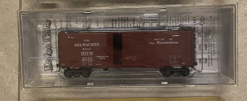 Kadee: Milwaukee Road, PS1-Boxcar, Nr. 4912 (Neu und originalverpackt ...