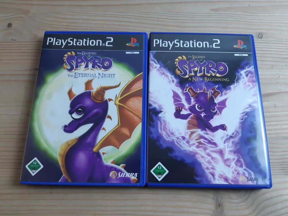 The Legend of Spyro The Eternal Night + A New Beginning PS2 | Kaufen auf Ricardo