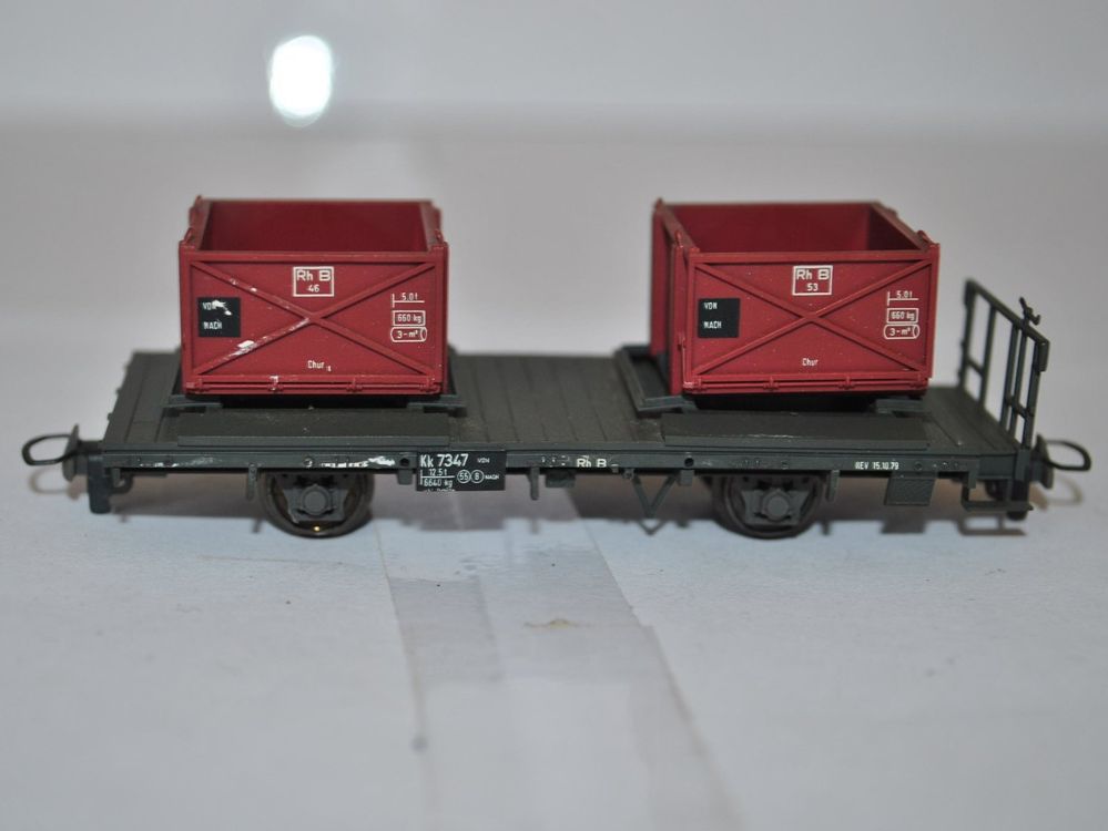 Bemo Behälterwagen RhB (MTJ025) | Kaufen auf Ricardo