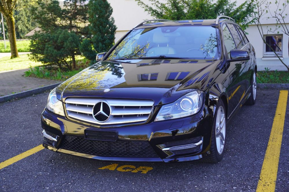 Mercedes C250 CDI T 4-Matic AMG mit wenig KM sehr gepflegt (Gebraucht ...