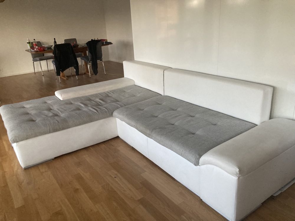 Ecksofa mit Bettfunktion und Stauraum | Kaufen auf Ricardo
