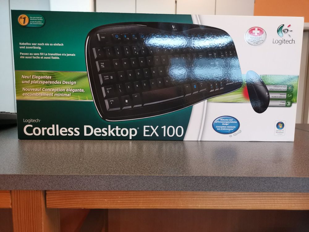 Logitech Cordless Desktop EX100, 4 Stück vorhanden | Kaufen auf Ricardo