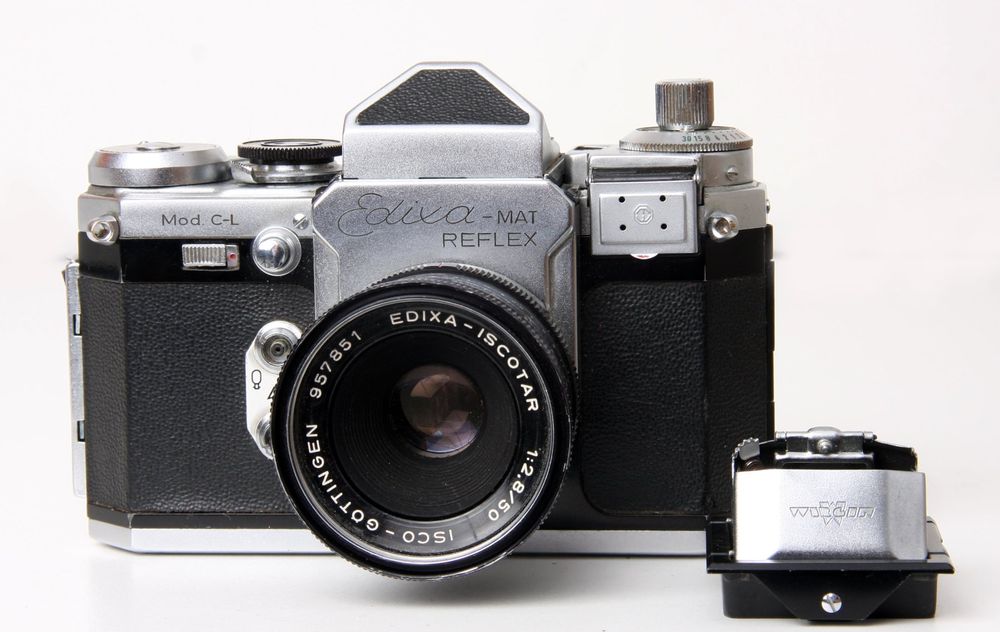 Edixa-mat Reflex Mod. C-L , Edixa Iscotar 2,8/50mm (Gebraucht) in Jona ...