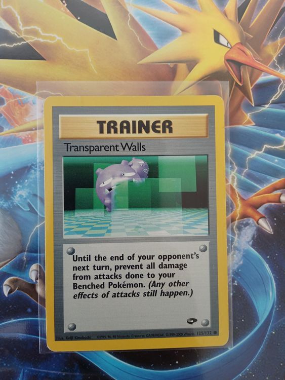 Transparent Walls - Vintage Pokémon TCG Karte (Gebraucht) in Altstätten ...