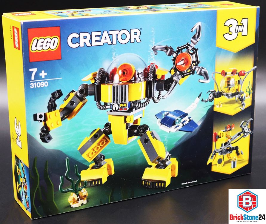 LEGO Creator 31090 UNTERWASSER-ROBOTER (Neu und originalverpackt) in ...