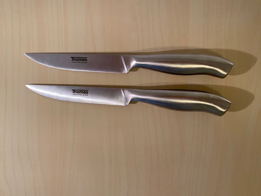 2 Steakmesser Thomas Rosenthal Klingenlänge 11 cm (Neu (gemäss Beschreibung)) in Suhr für CHF 5 ...