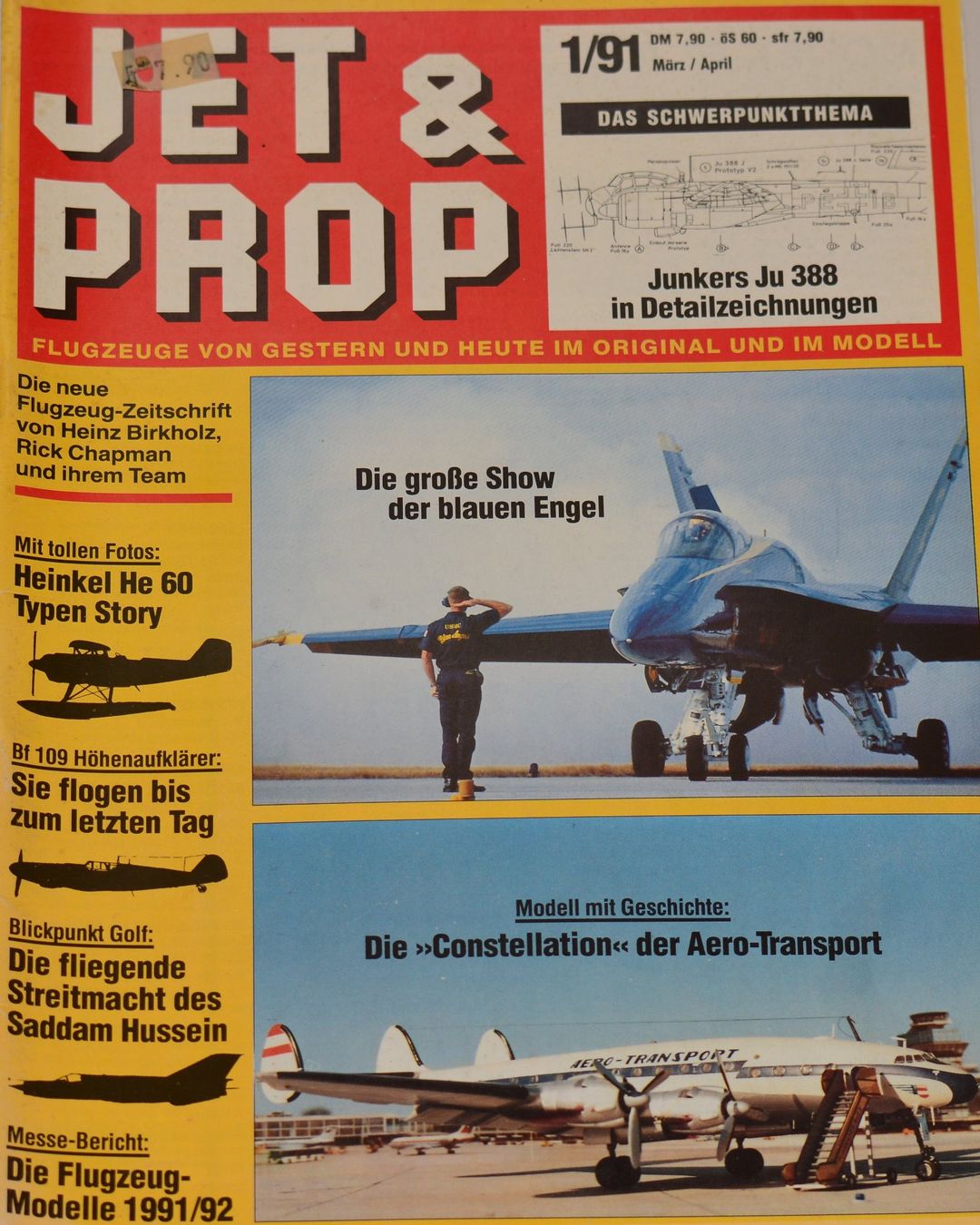 Jet & Prop-Heft 1-1991 (Gebraucht) in Basel für CHF 5 – mit Lieferung ...