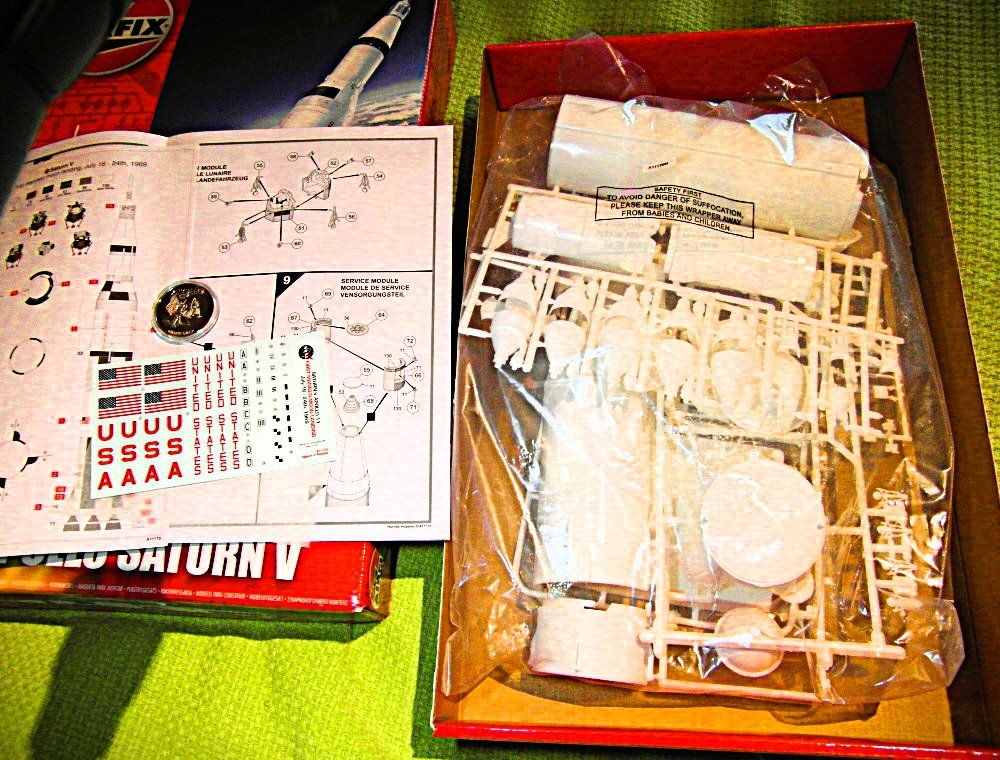 AIRFIX Apollo 11 Saturn V Rakete - 1:144 ! (Neu (gemäss Beschreibung ...