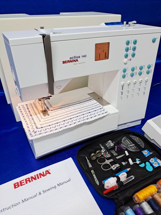 BERNINA ACTIVA 140 WIE NEU GARANTIE 3MT FRISCH REVIDIERT (Gebraucht) in ...