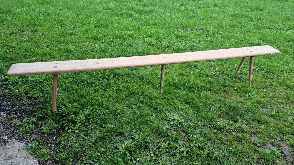 Antikes Bänkli Bank mit Stabellen Beinen 292cm (Gebraucht) in ...