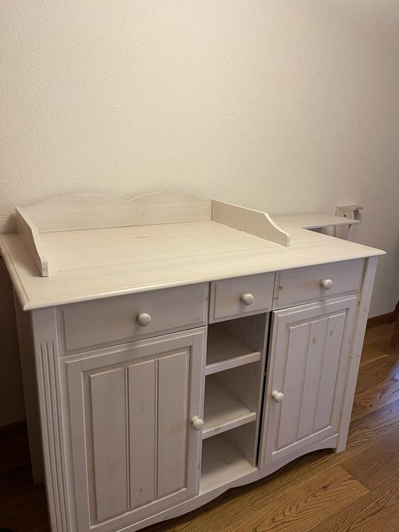 Commode / table à langer bois massif | Acheter sur Ricardo