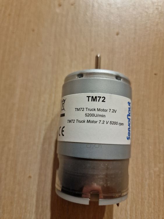Servonaut motor TM72 7,2V 5200U/min | Kaufen auf Ricardo