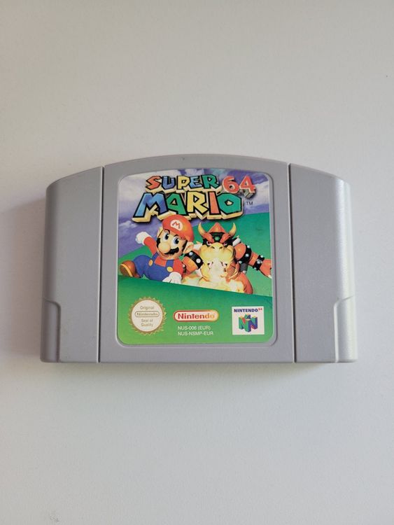 Super Mario 64, N64 (PAL) (Gebraucht) in Uezwil für CHF 12 – mit ...