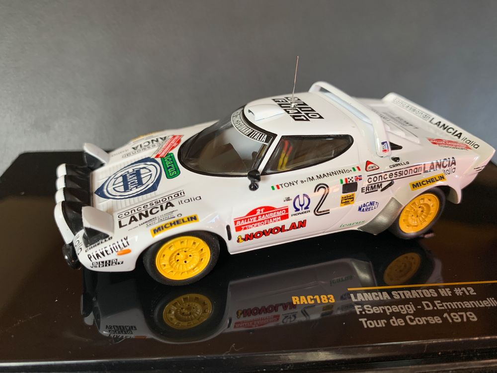 LANCIA STRATOS, 21 Rallye SANREMO Tony/Mannini, IXO 1:43 (Gebraucht) in ...