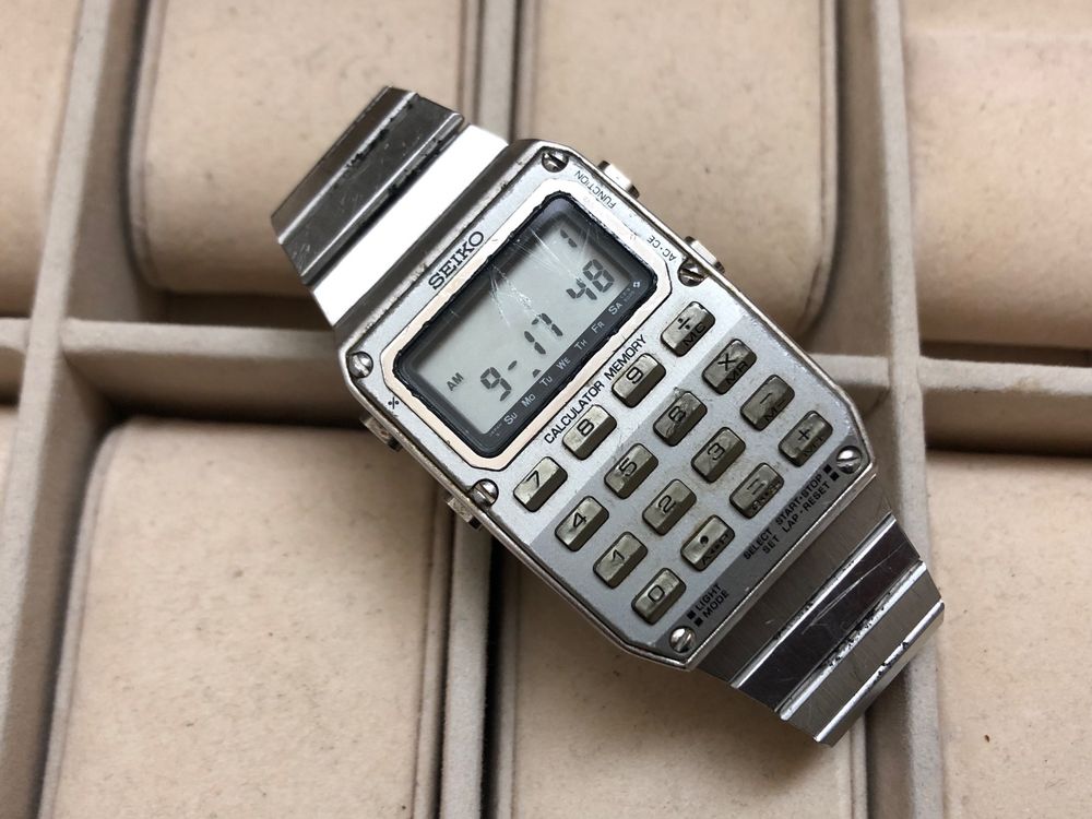 Montre vintage Seiko Calculator Memory fonctionne (Gebraucht) in ...