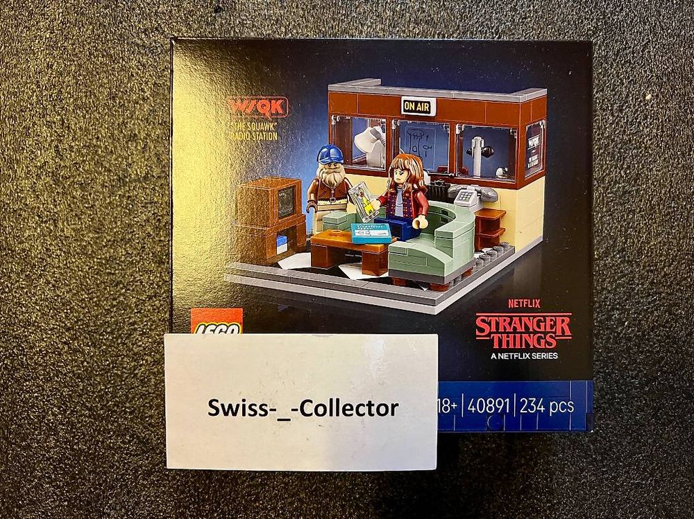 Lego Icons 40891 Stranger Things: Die WSQK Radio Station (Neu und ...