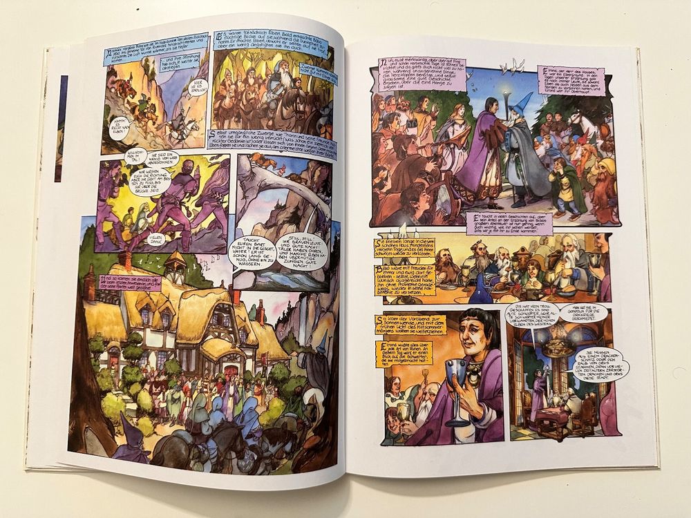 Comics DER HOBBIT BAND 1 von J.R.R. Tolkien - Hardcover (Gebraucht) in ...