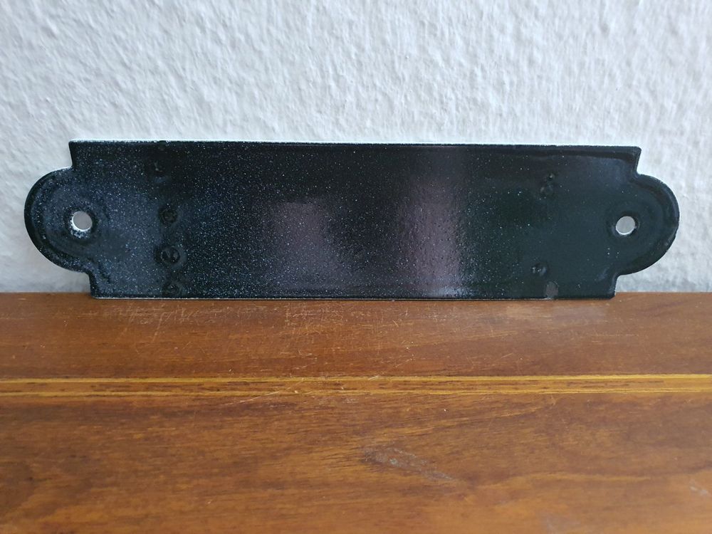 Emailschild Bahnhofsvorsteher Zug Bahn Tram Emaille Schild | Kaufen auf Ricardo