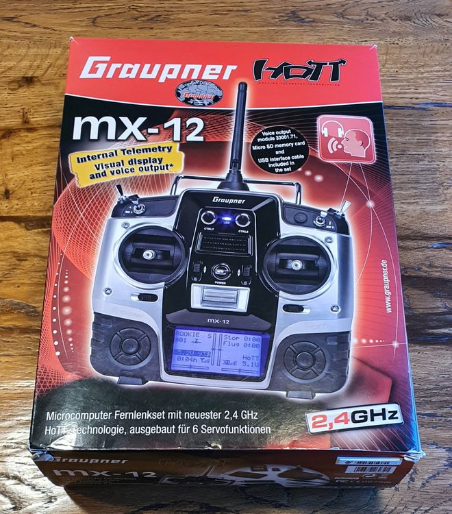 Graupner MX-12 HOTT 2.4GHz OVP (Gebraucht) in Reigoldswil für CHF 79 ...