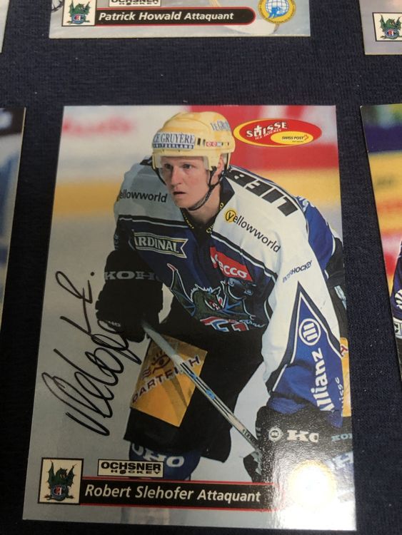 Robert Slehofer Fribourg Gotteron Hockey Card signiert | Kaufen auf Ricardo