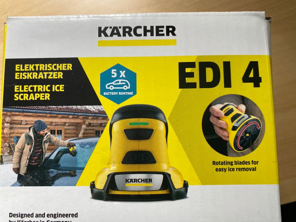 Kärcher EDI 4 Akku - NEU - Elektrischer Eiskratzer (Neuf avec emballage d'origine) à Basel pour ...