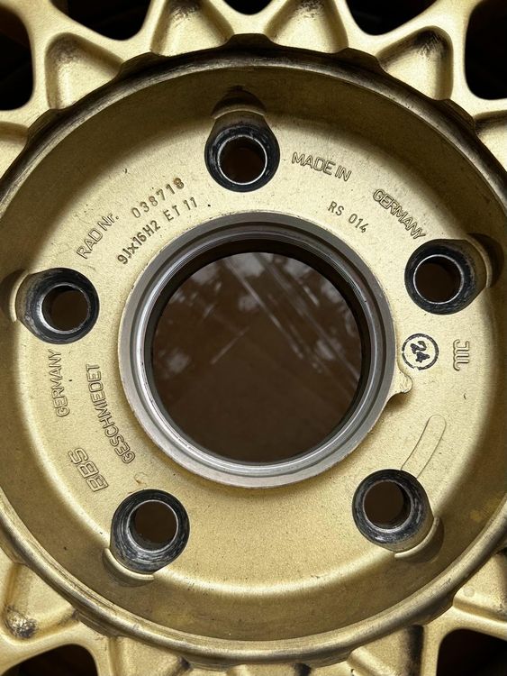 BBS RS Felgen an in 16 Zoll, Lochkreis 5x130 für Porsche 911 (Gebraucht) in Hallau für CHF 2300 ...