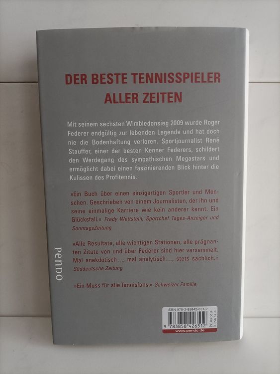 Das Tennis-Genie – Die Roger Federer story / René Stauffer / (Gebraucht ...