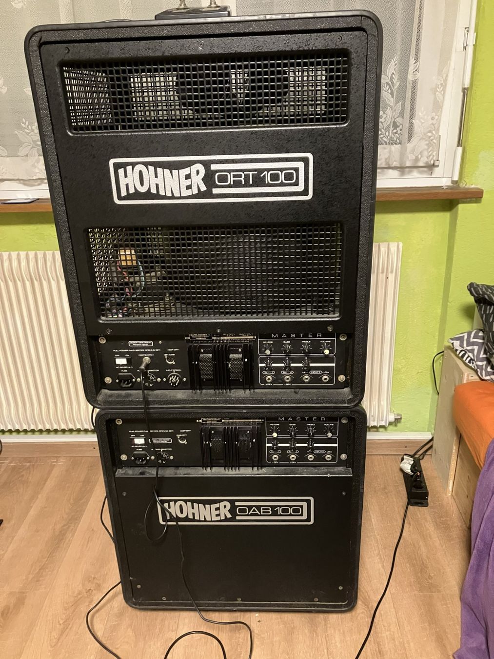 Leslie hohner ORT 100 inkl.OAB 100 Keyboardverstärker (Gebraucht) in ...