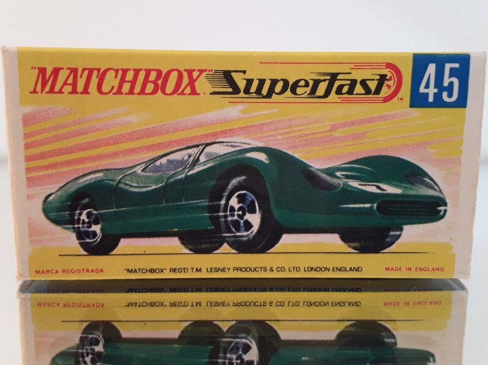 Sammler Rarität __ Matchbox Superfast Nr. 45 __ Ford Group 6 (Gebraucht ...