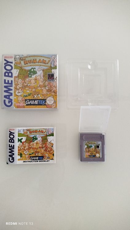 "The Humans" Game Boy Spiel, OVP, Retro 👍🏼 sehr guter zust | Kaufen auf ...