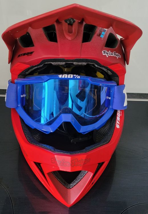 Spannende Downhill Helm Mit Brille Und Bewertung