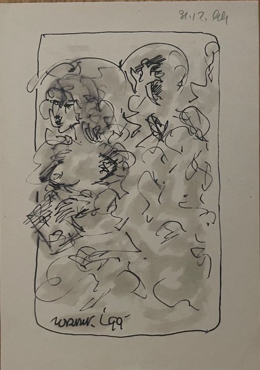 Sehr Interessante Mischtechnik Unl.Sig (Gebraucht) in Root für CHF 10 – mit Lieferung auf ...