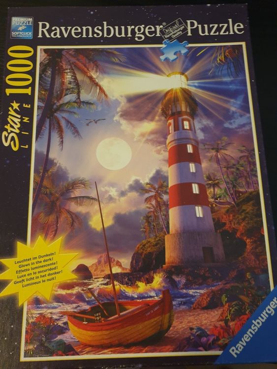 Ravensburger Puzzle 1000 Teile / Star Line Leuchtturm (Gebraucht) in Arth für CHF 5 – mit ...