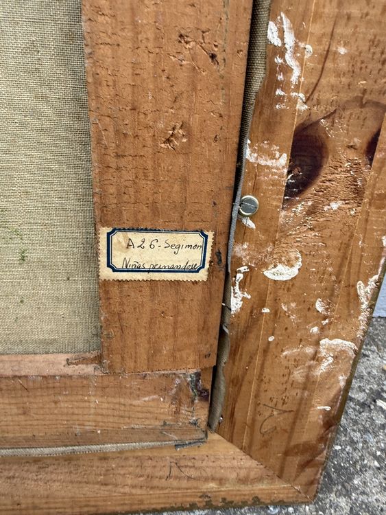 Pere Segimon Cisa grosses Gemälde Top Malerei Kunstauktion (Gebraucht ...