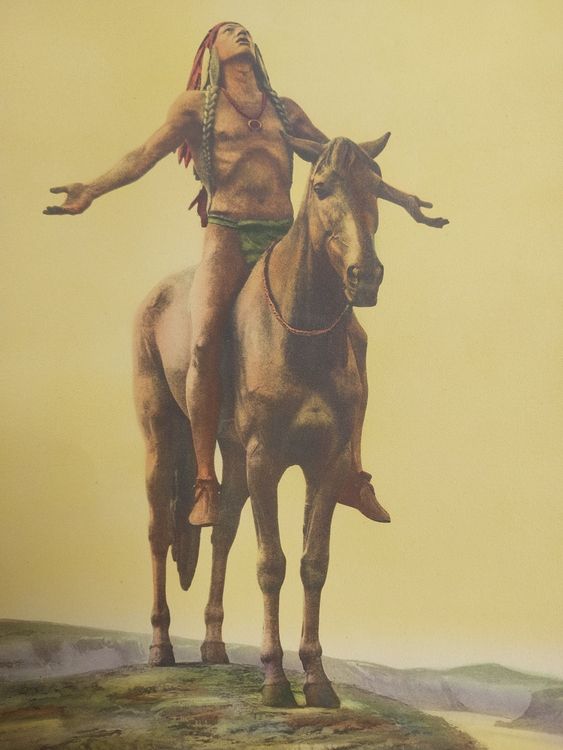 Indianer John Drescher Albert Steiner Santa Cruz 1924 (Gebraucht) in ...