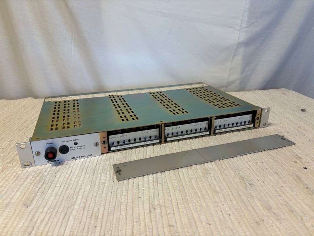 Studer Stereo Balancing Unit | Kaufen auf Ricardo