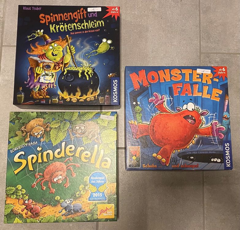Spinnengift & Krötenschleim / Monsterfalle / Spinderella (Gebraucht) in ...