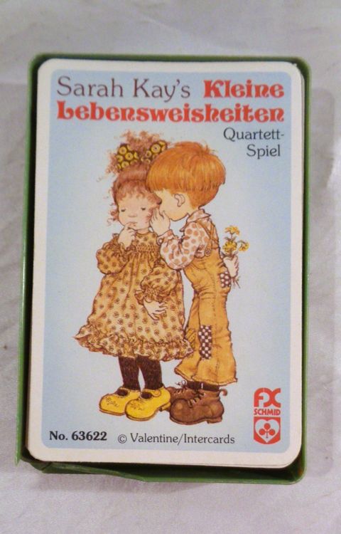 Sarah Kay Quartett / Kleine Lebensweisheiten / 32 Karten (Gebraucht) in Bellach für CHF 7 – mit ...