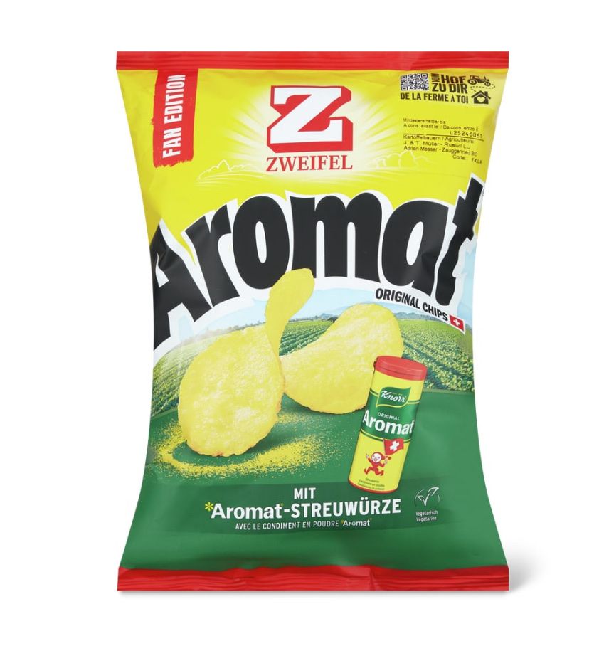 Zweifel Aromat Chips - Limited Fan Edition! Frisch! (Neu und ...