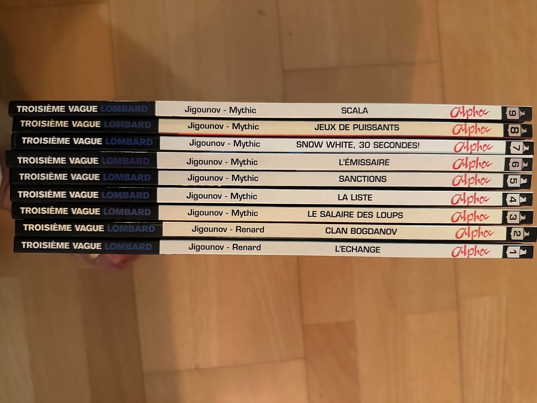Lot BD Alpha, Jigounov-Mythic, Lombard, 1 à 9 Bon État (Gebraucht) in ...