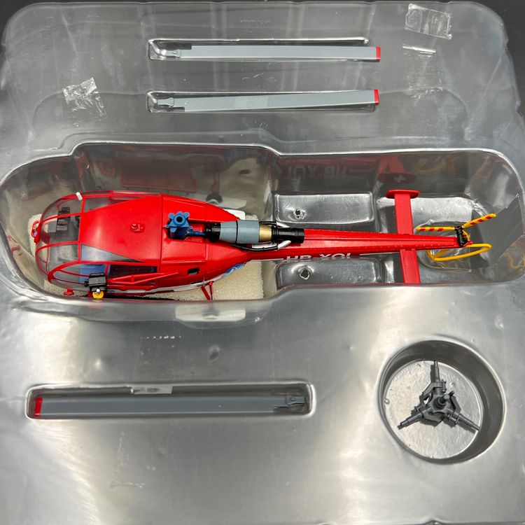 Air Zermatt Alouette III HB-XOL 1:72 Vitrinenmodell OVP (Neu (gemäss ...