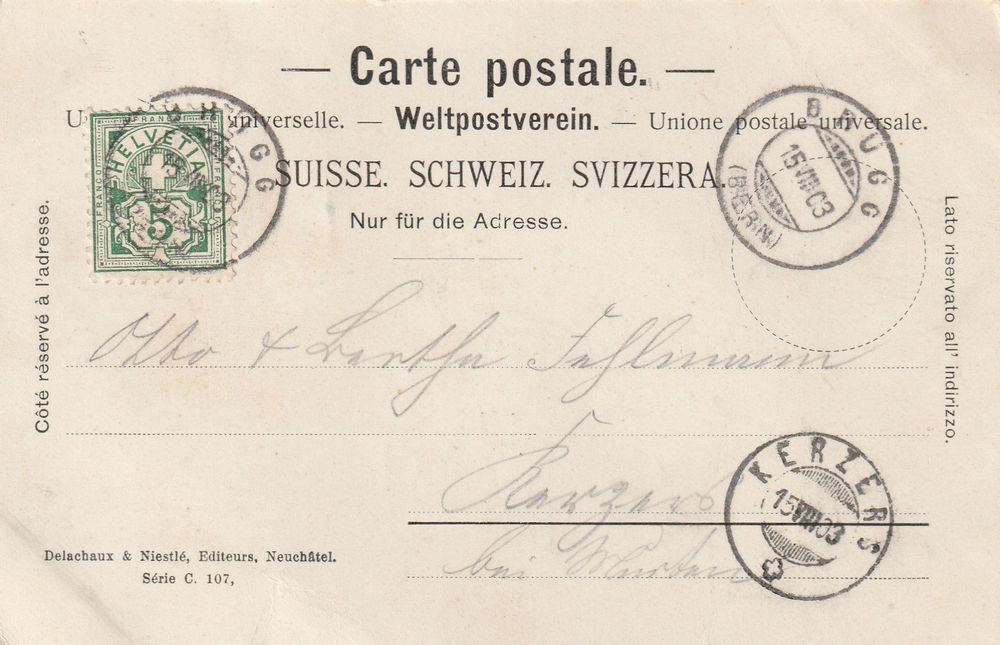 AK Chäteu de Chillon 1903 | Kaufen auf Ricardo