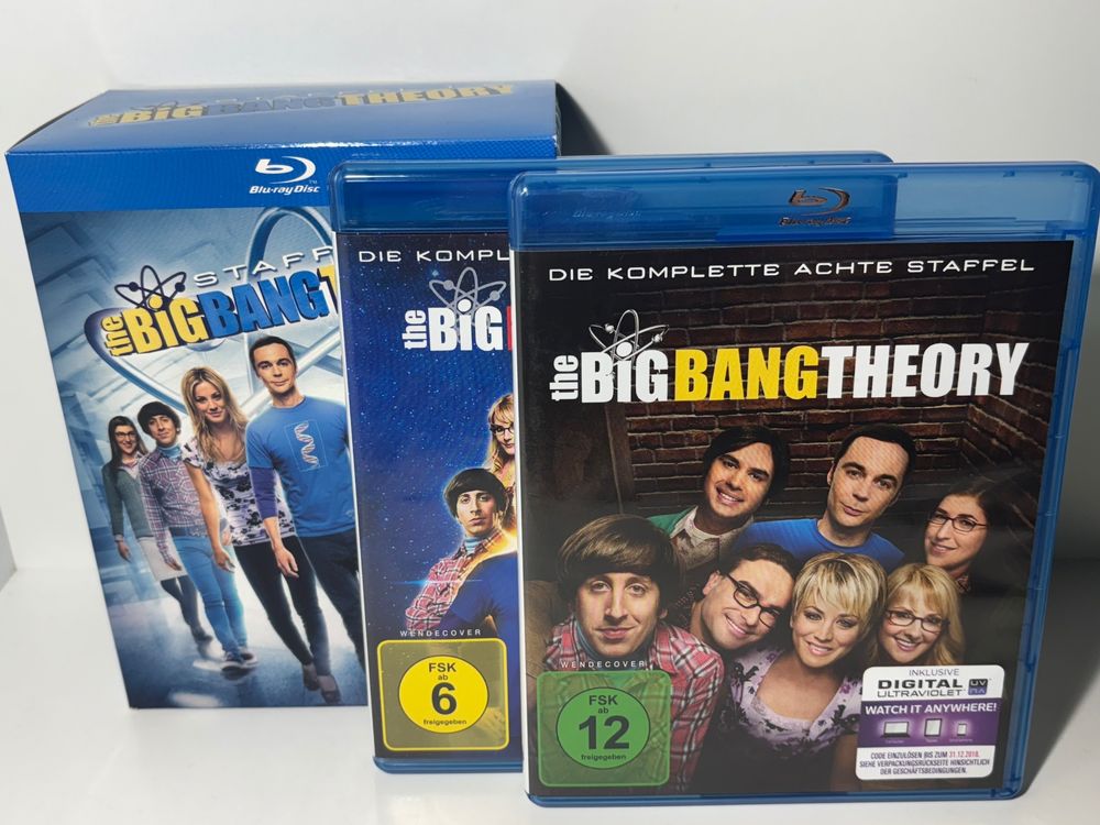 The Big Bang Theory 1-8 Blu Ray (Gebraucht) in Wilderswil für CHF 34.9 ...