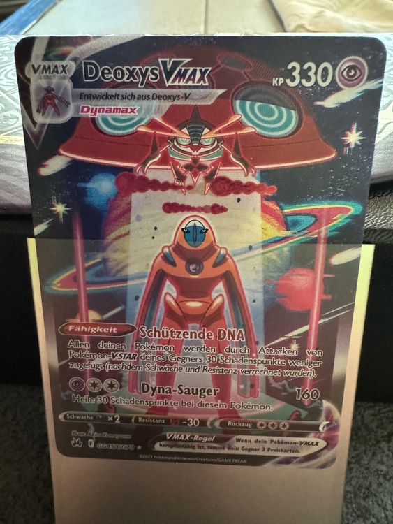 Deoxys VMax Full Art - Zenit der Könige | Kaufen auf Ricardo
